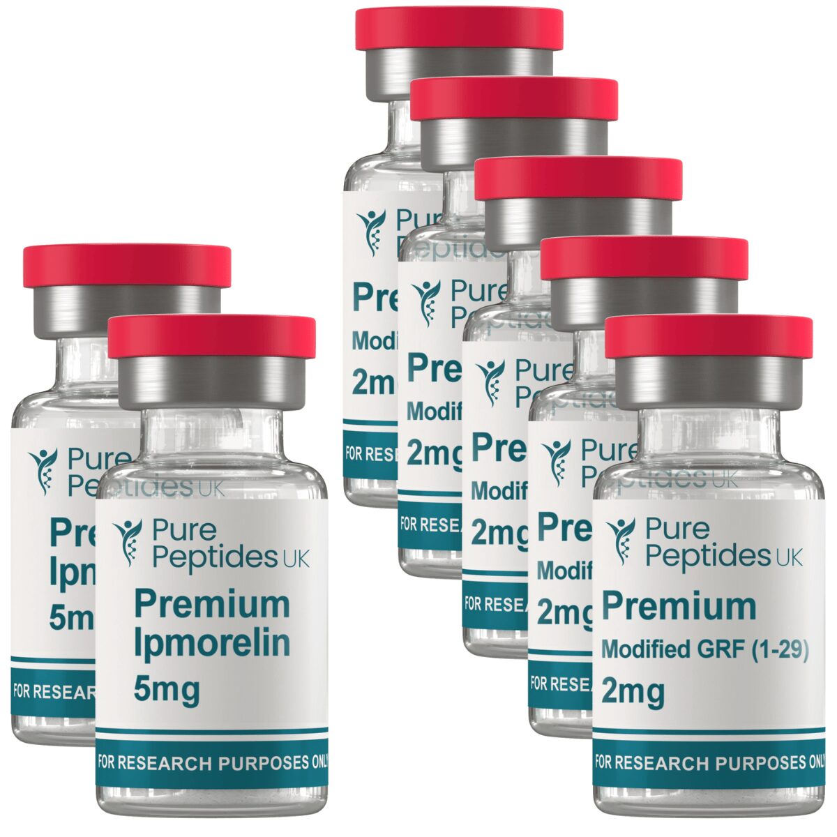 Bundle ‘Premium GH Stack’ - Pure Peptides UK